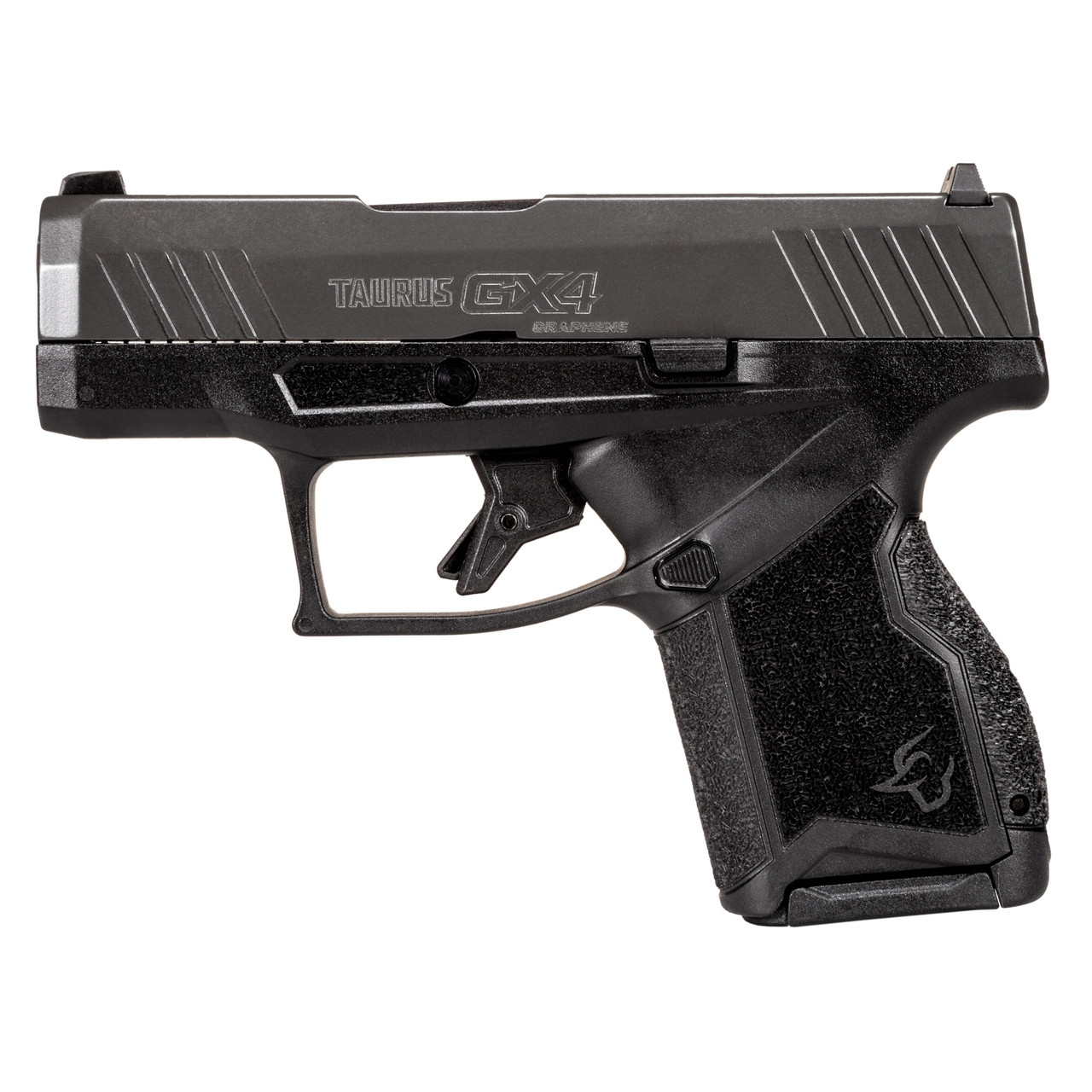 Taurus GX4 9mm, 3" Barrel, Black Cerakote, Interchangeable Grip, 13rd ...