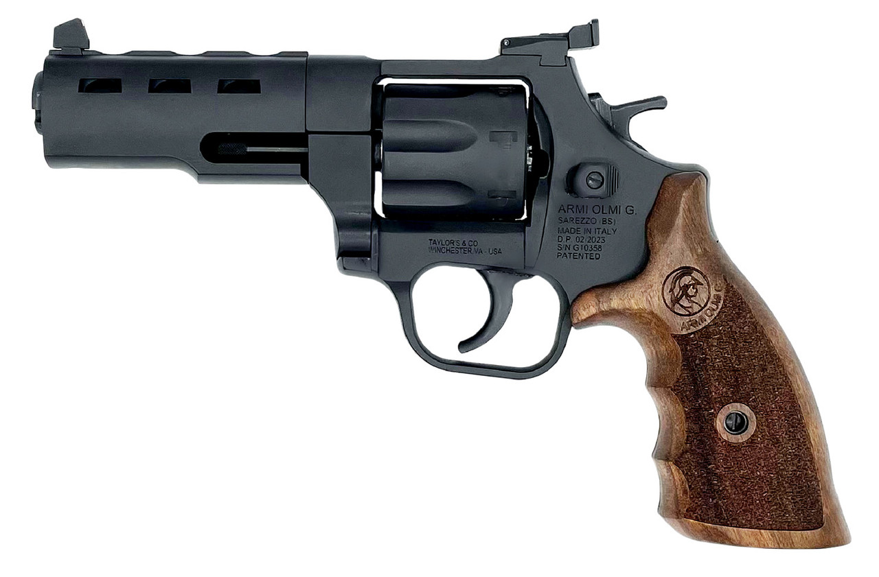 T&C 963 Revolver 357 Magnum, 4" Barrel, Black, Walnut Grip, 7rd ...