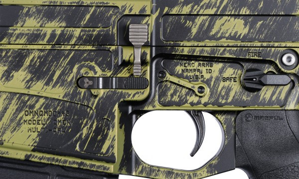 Nemo Omen Watchman 300 Win Mag, 24" Barrel, Green Tiger Stripe Camo ...