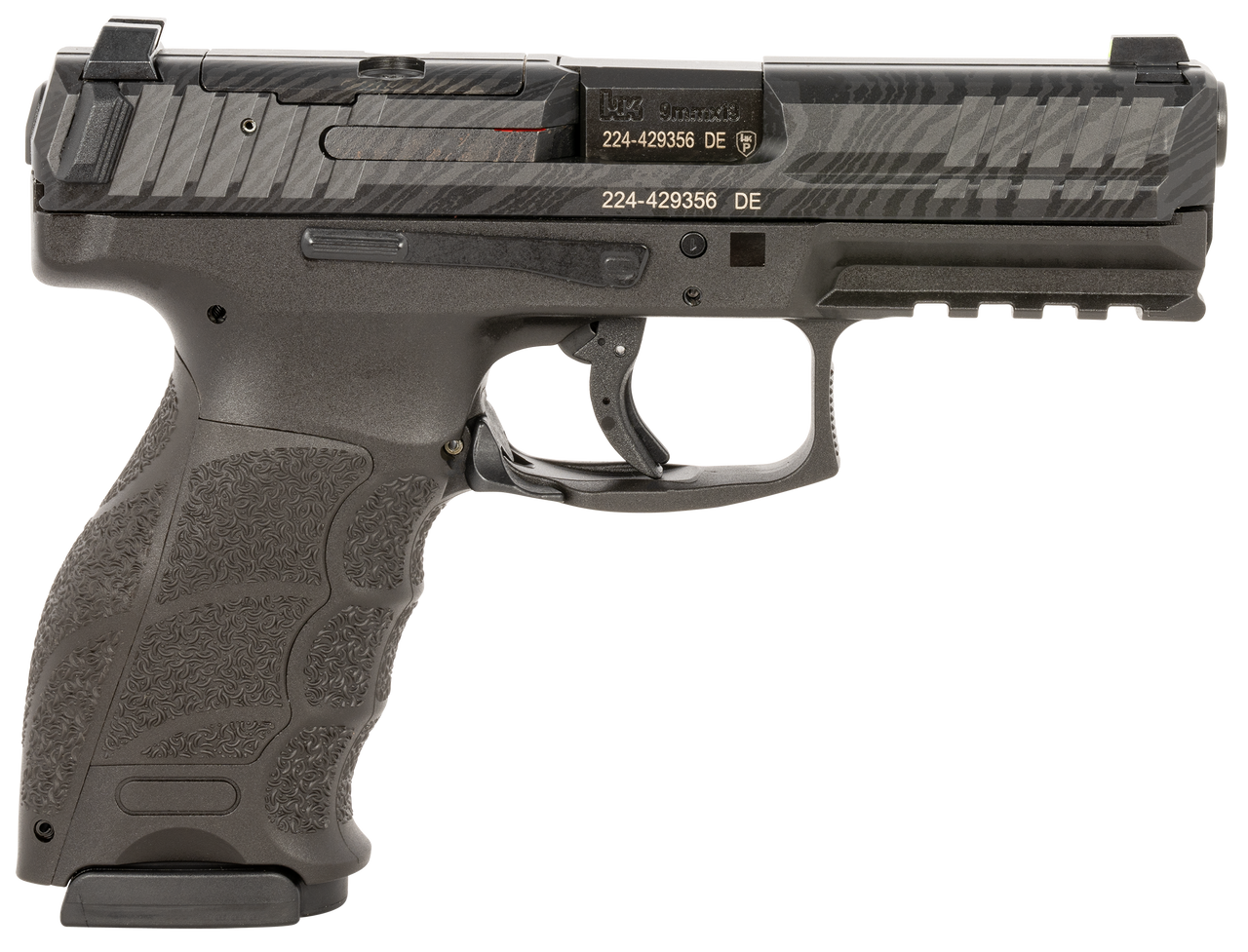 HK VP9 LE PI Exclusive 9mm, 4.7" Barrel, Damascus Cerakote, Optic Ready ...