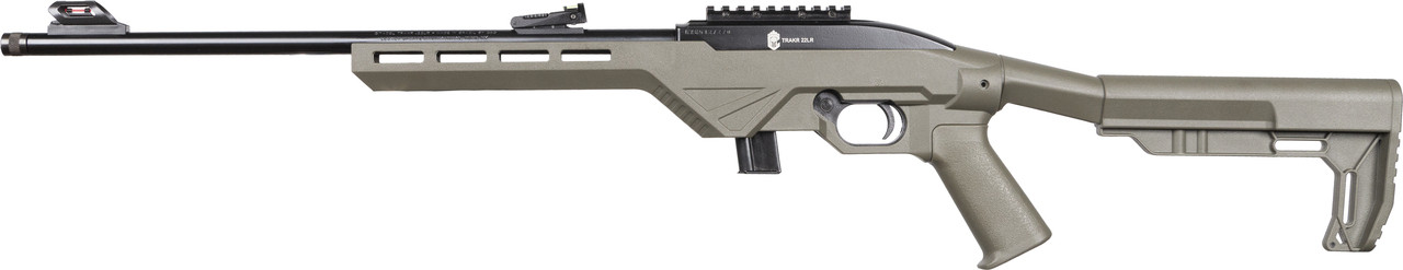 Legacy Citadel Trakr Semi-Auto 22 LR, 18" Barrel, Olive Drab Green ...