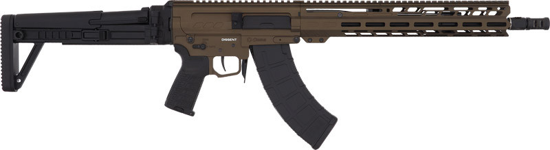 CMMG Dissent MK47 7.62x39mm, 14.3" Barrel, Midnight Bronze Cerakote ...