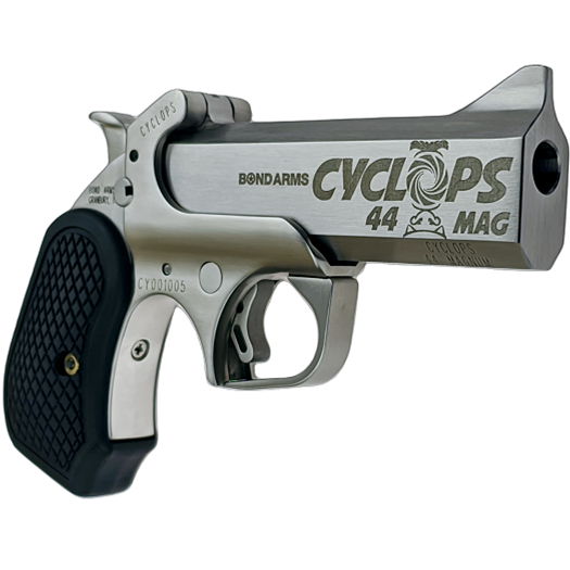 Bond Cyclops Big Bore 44 Mag, 4.25" Barrel, Stainless Steel, Includes ...
