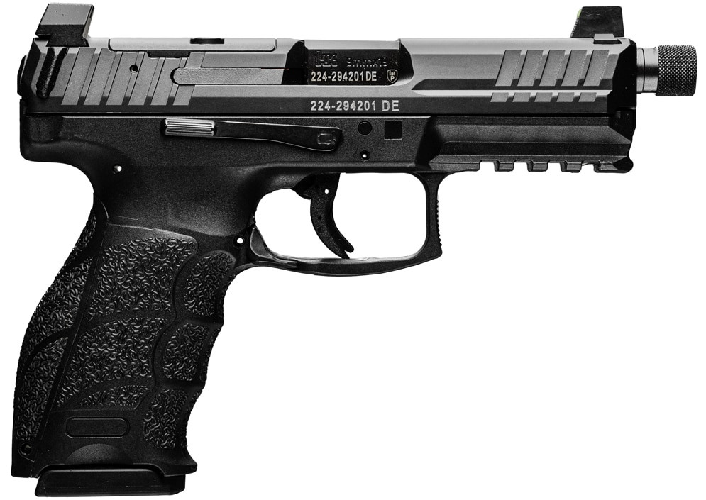 HK VP9-B Tactical 9mm, 4.7" Threaded Barrel, Black, Optic Ready, 10rd ...