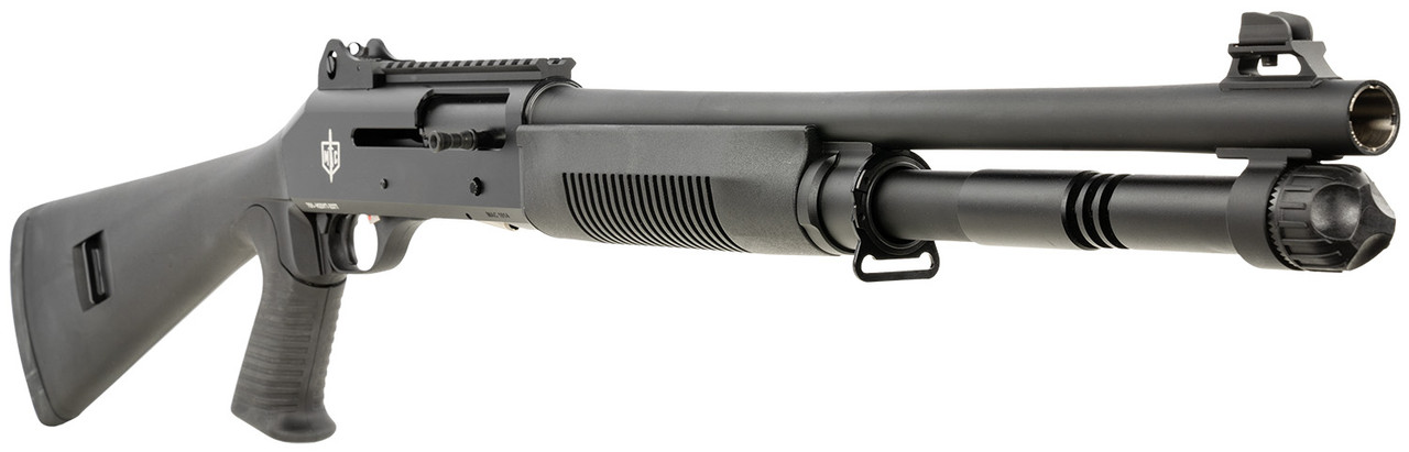 MAC M1014 12 Ga, 3" Chamber 18.5" Barrel, Black, Synthetic Furniture ...