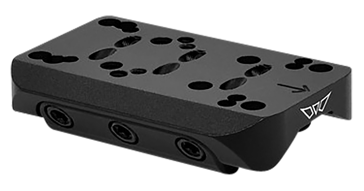 Warne Red Dot Riser, Black, Fits Shotgun Rib - Impact Guns