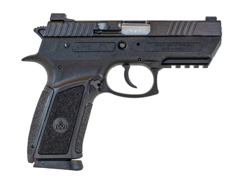 IWI Jericho 941 II M 9mm, 3.8" Barrel, Black, Picatinny Rail, 10rd ...