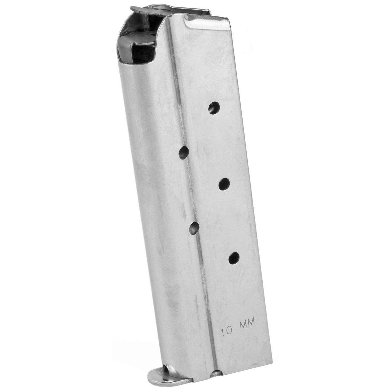 Ed Brown 10mm Magazine, Stainless Silver, Fits 1911, Includes Thick ...