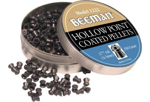 Beeman Model 1222 Hollow Point 177 Pellet, Flat Nose, 250pk - Impact Guns