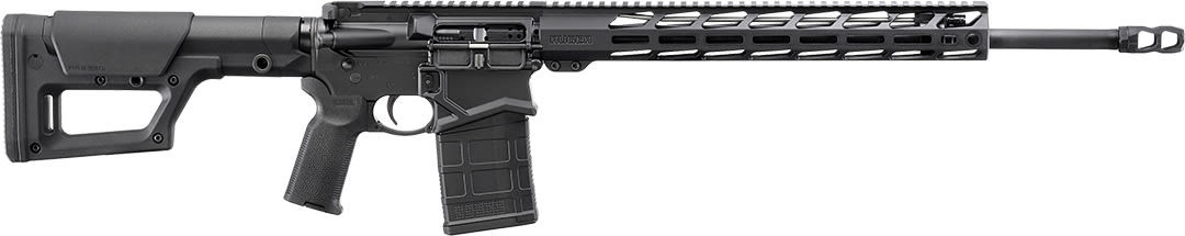 Ruger SFAR 6.5 Creedmoor, 20" Threaded Barrel, Black, Magpul PRS Lite ...