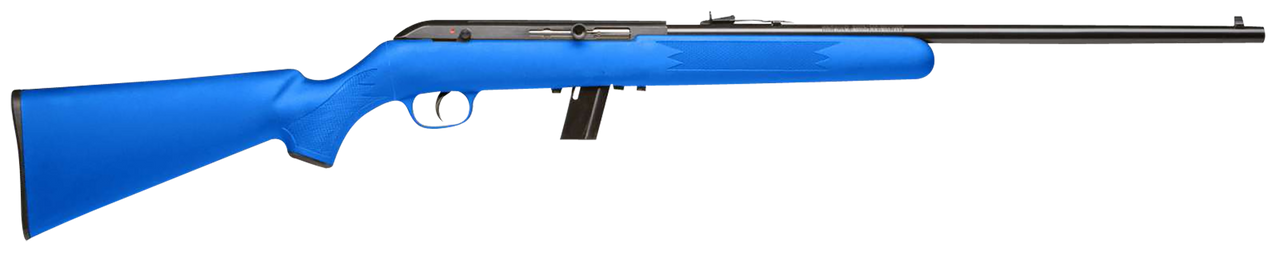 Savage 64F 22 LR, 21" Barrel, Blue Synthetic, Adjustable Sights, 10rd ...