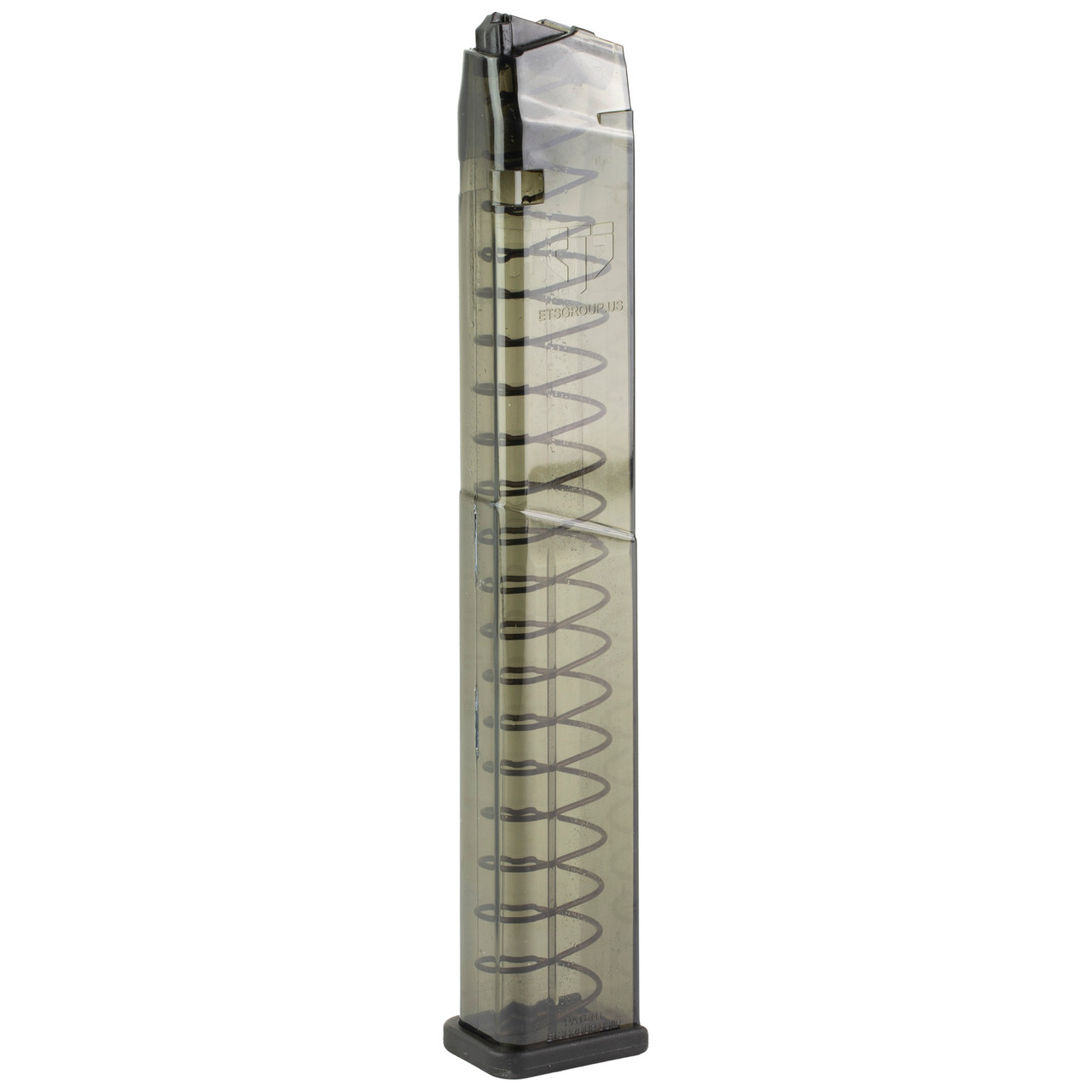 ETS Magazine 45 ACP, Smoke Polymer, Fits Glock 21/30/41, 30rd - Impact Guns