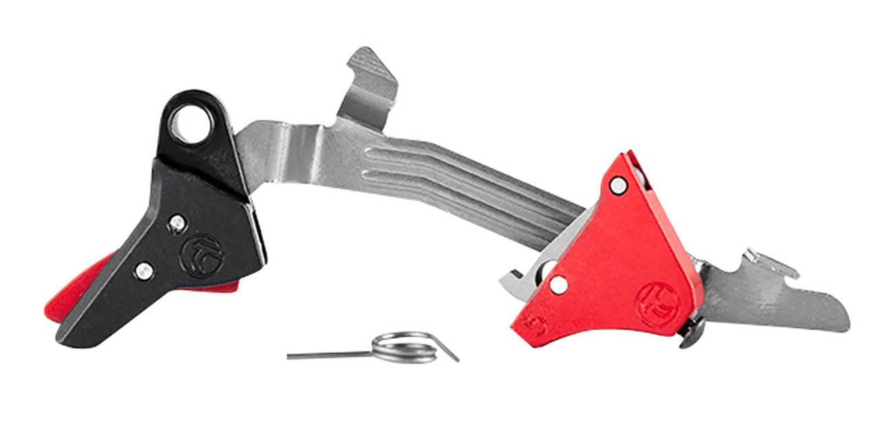 Timney Triggers Alpha Competition, Red Straight Trigger, Compatible ...