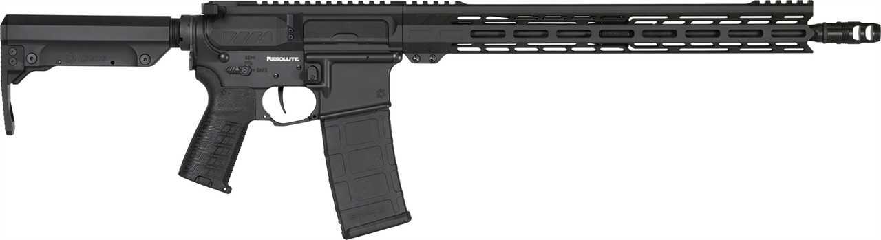 CMMG Resolute MK4 300 Blackout, 16.1" Barrel, Armor Black Cerakote, M ...