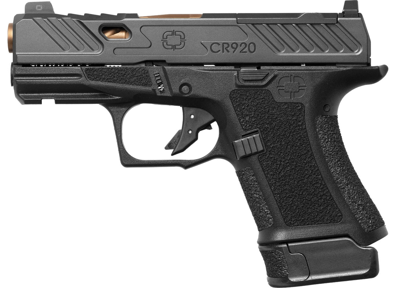 Shadow Systems LE CR920 Elite 9mm, 3.4" Bronze Barrel, Black, Optics ...