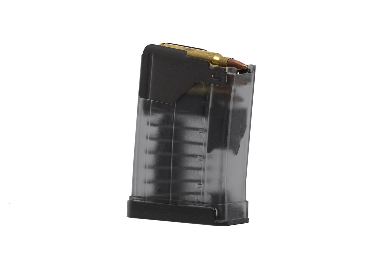 Lancer Magazine 5.56x45mm, Translucent Smoke, For AR-15, 5rd - Impact Guns