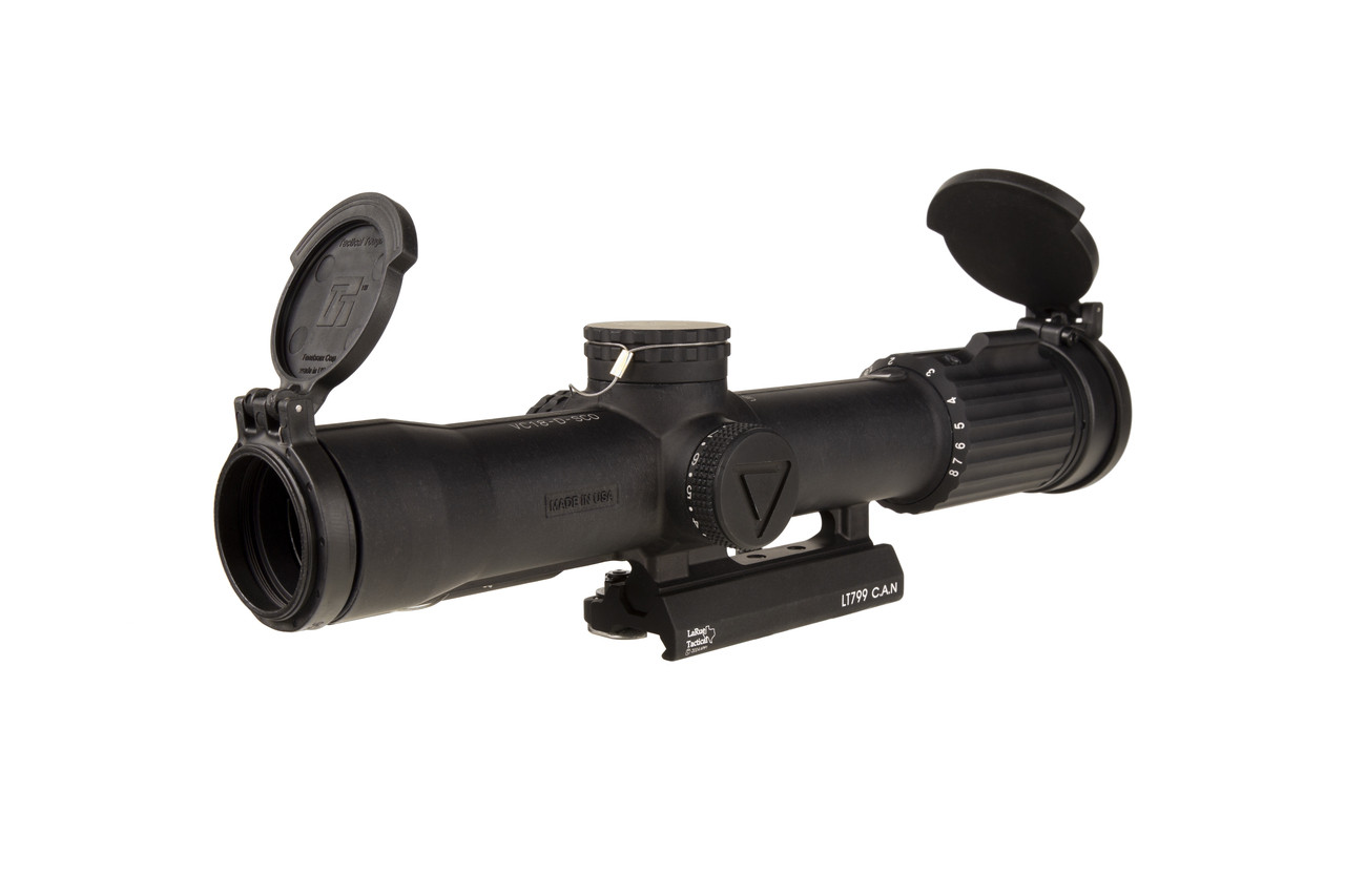 Trijicon SCO VCOG Riflescope, Black, 1-8x28mm, MRAD Tree Reticle ...