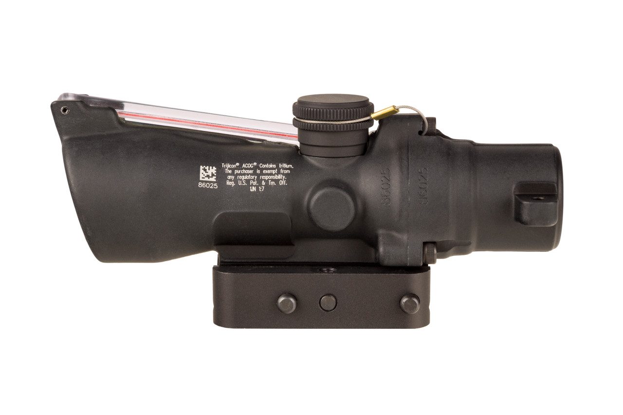 Trijicon Compact ACOG, 2x20mm, Black, Dual Illuminated Red 9.2 MOA ...