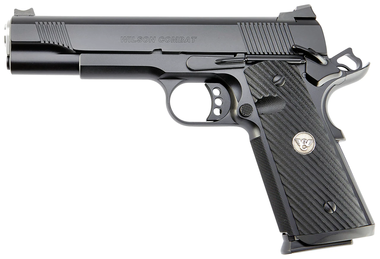Wilson Combat CQB Elite 1911 45 ACP, 5" Barrel, Black, G10 Grip, 8rd ...