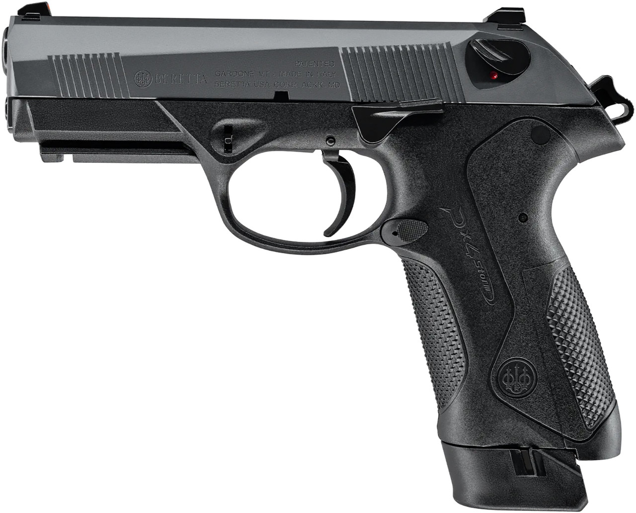 Beretta PX4 G-SD 9mm, 4" Barrel, Black, Picatinny Rail, 20rd - Impact Guns