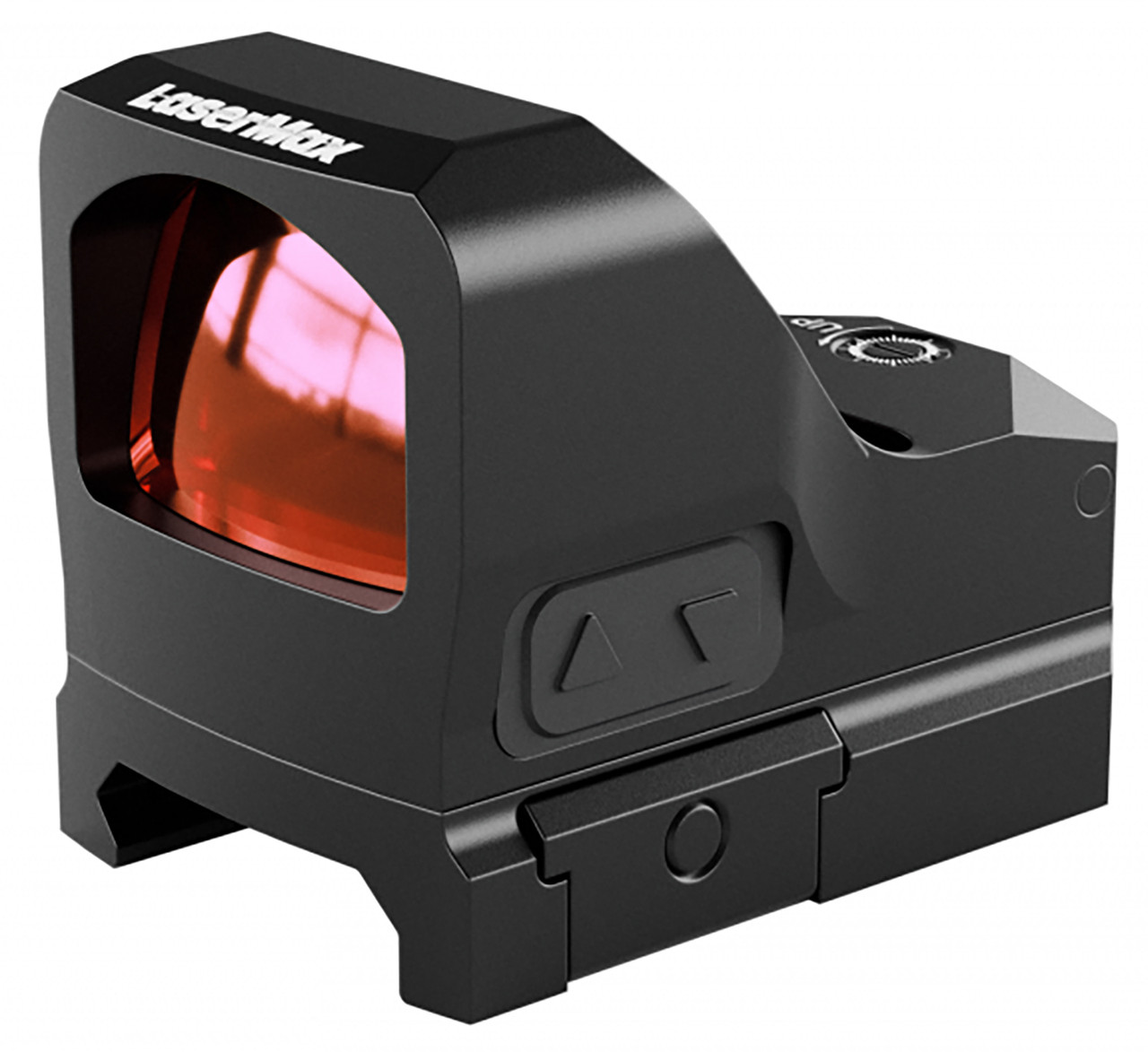 LaserMax Compact Red Dot, 1x, 3 MOA Red Dot Reticle, Black - Impact Guns