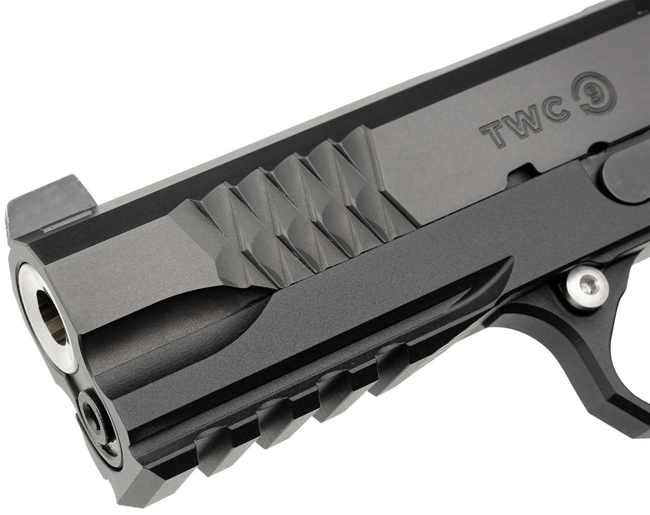 Jacob Grey TWC 9 1911 9mm, 4.25" Barrel, Black, Optic Ready, 17rd ...