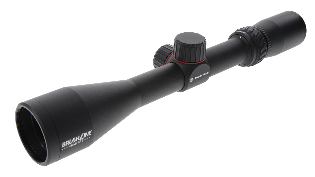 Crimson Trace Brushline Scope, 3-9x40mm, Black, BDC Rimfire Reticle ...