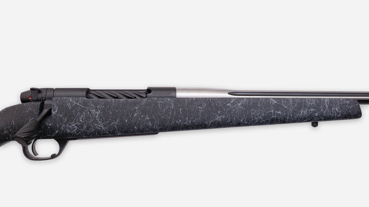 Weatherby Mark V Accumark 7mm PRC, 24" Threaded Barrel, Gray Webbed ...