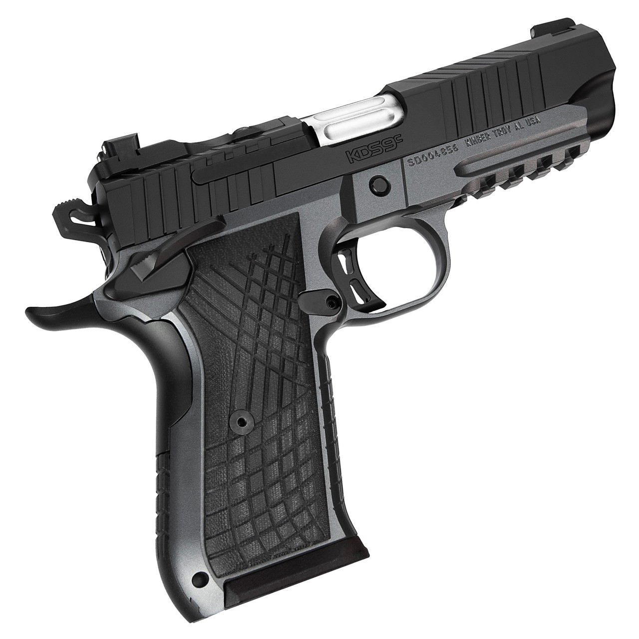 Kimber KDS9C 9mm, 4.09" Barrel, Black/Gray, G10 Grip, 10rd - Impact Guns