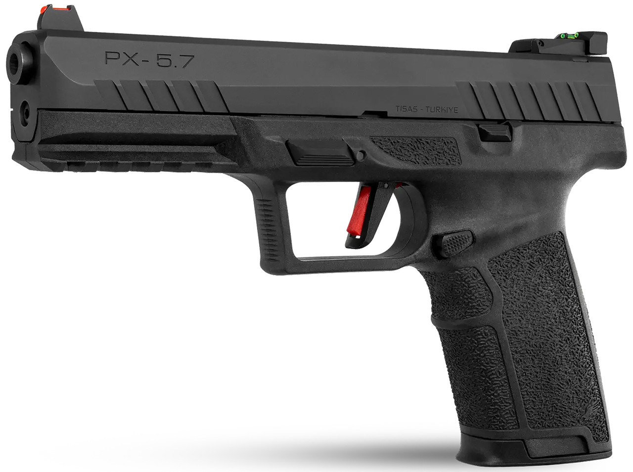 Tisas PX-5.7 5.7x28mm, 4.8" Barrel, Black Cerakote, Optic Ready, 20rd ...