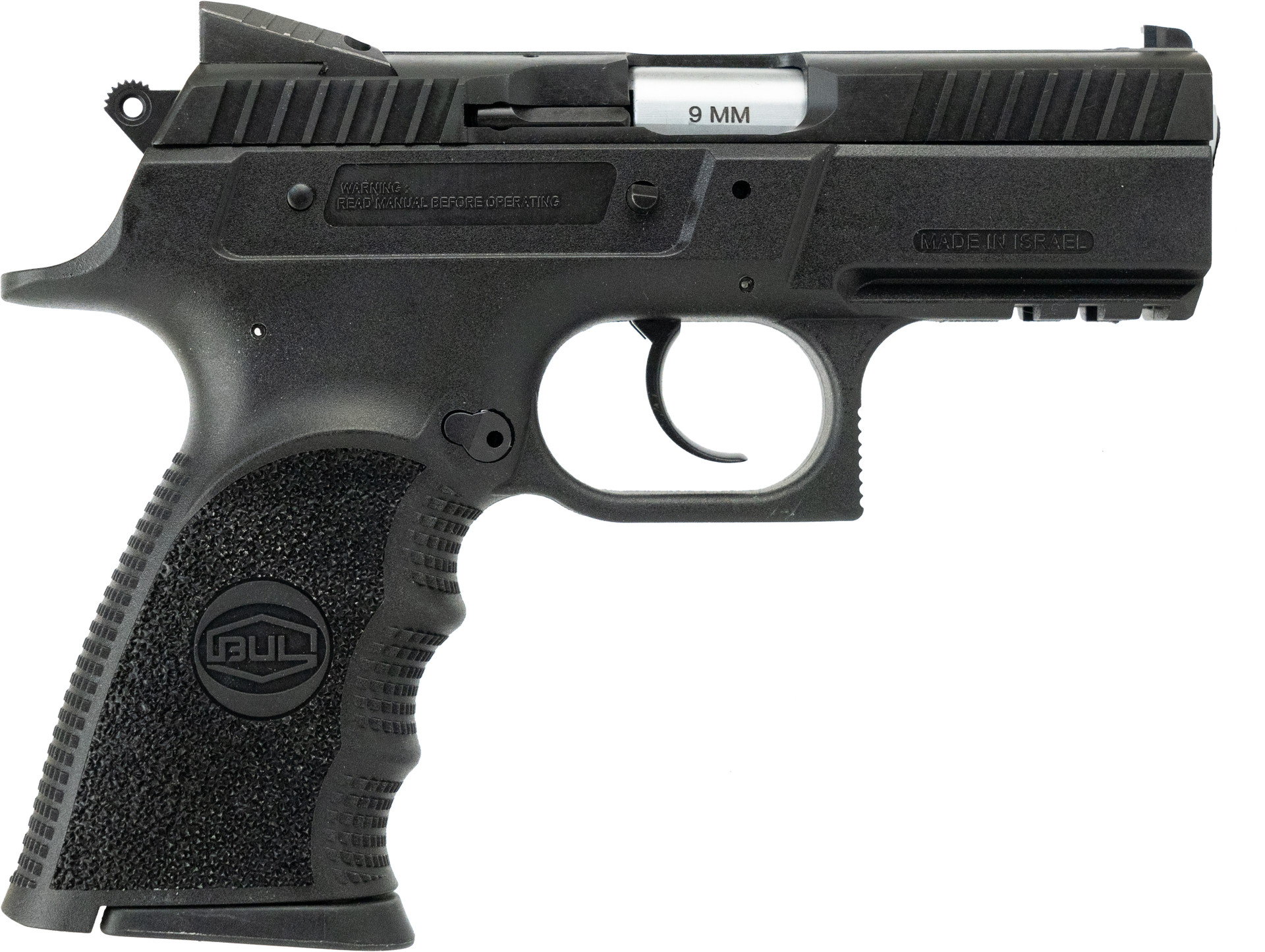 Bul Armory Cherokee Compact 9mm, 3.66" Barrel, Black, Polymer Frame ...