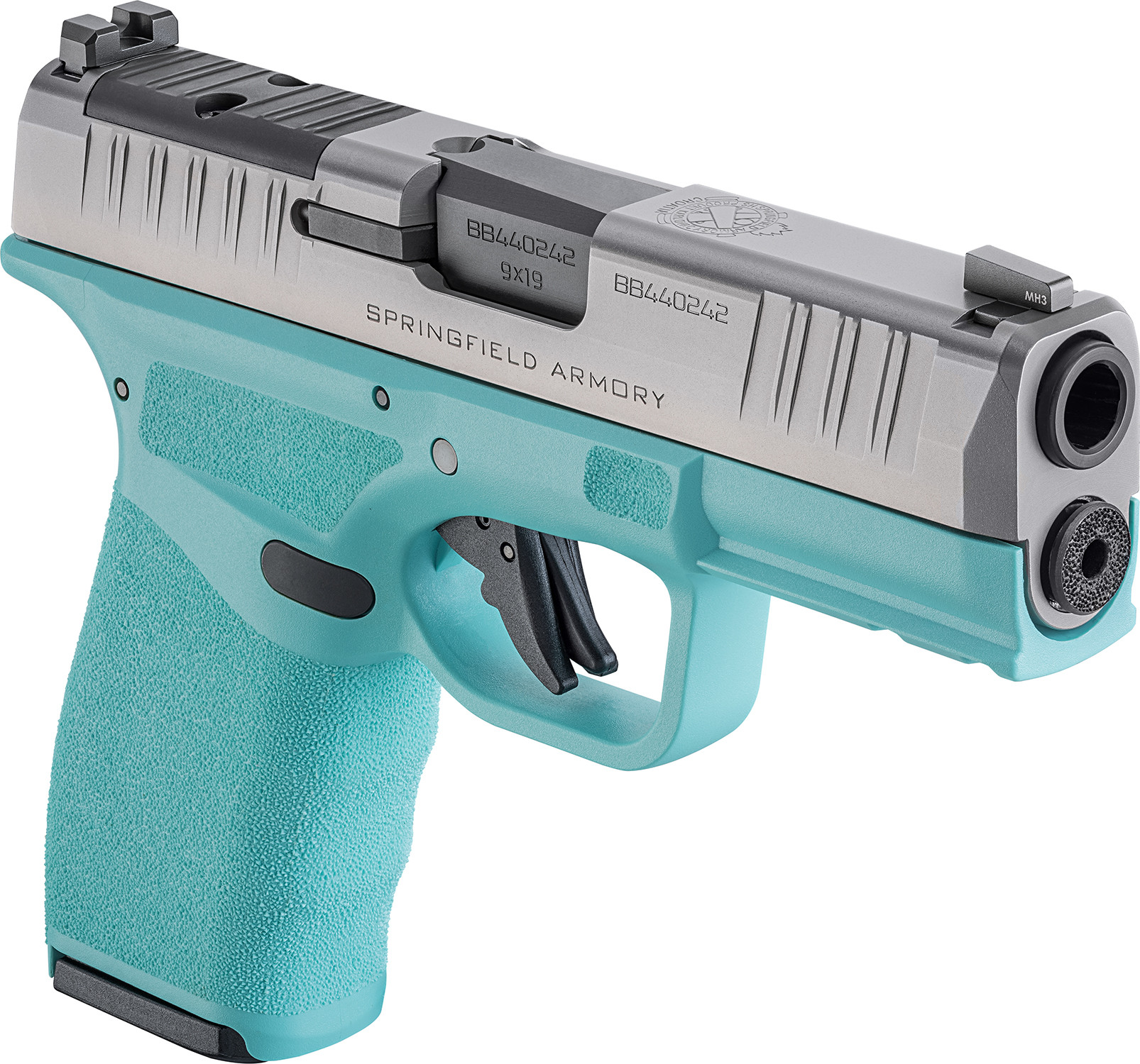 Springfield Hellcat Pro OSP 9mm, 3.7" Barrel, Tritium Front/U-Notch ...