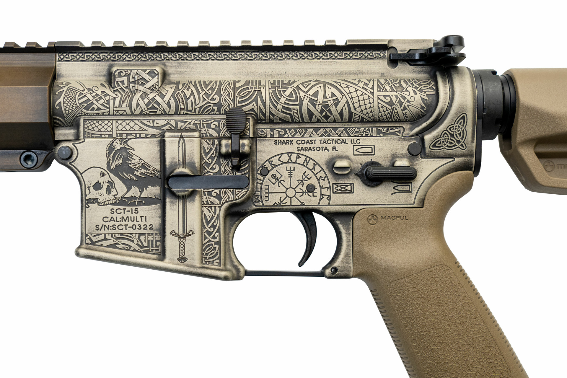 Shark Coast Tactical Viking .223 Rem/5.56mm, 16" Barrel, Custom ...