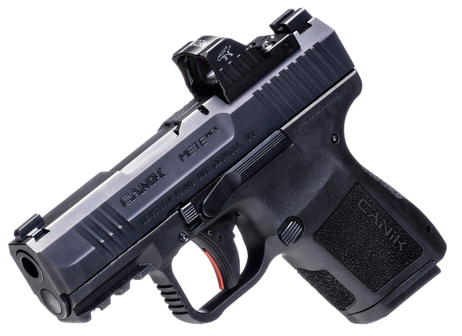 Canik MC9 9mm, 3.18" Barrel, Optics Ready, Black Finish, MeCanik MO1 ...