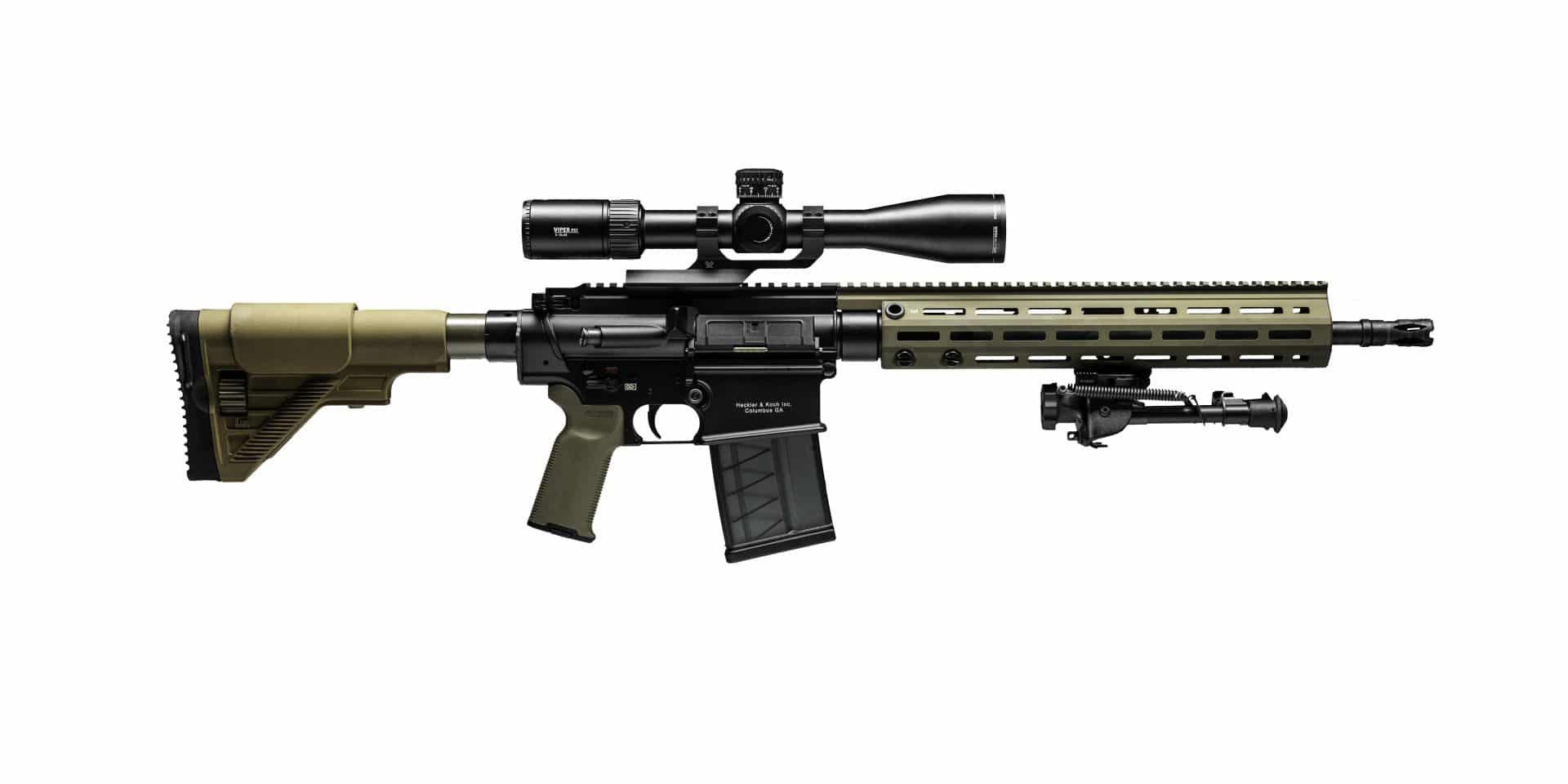 HK MR762 Long Rifle Package III 7.62x51mm, 16.5" Barrel, Includes Scope ...