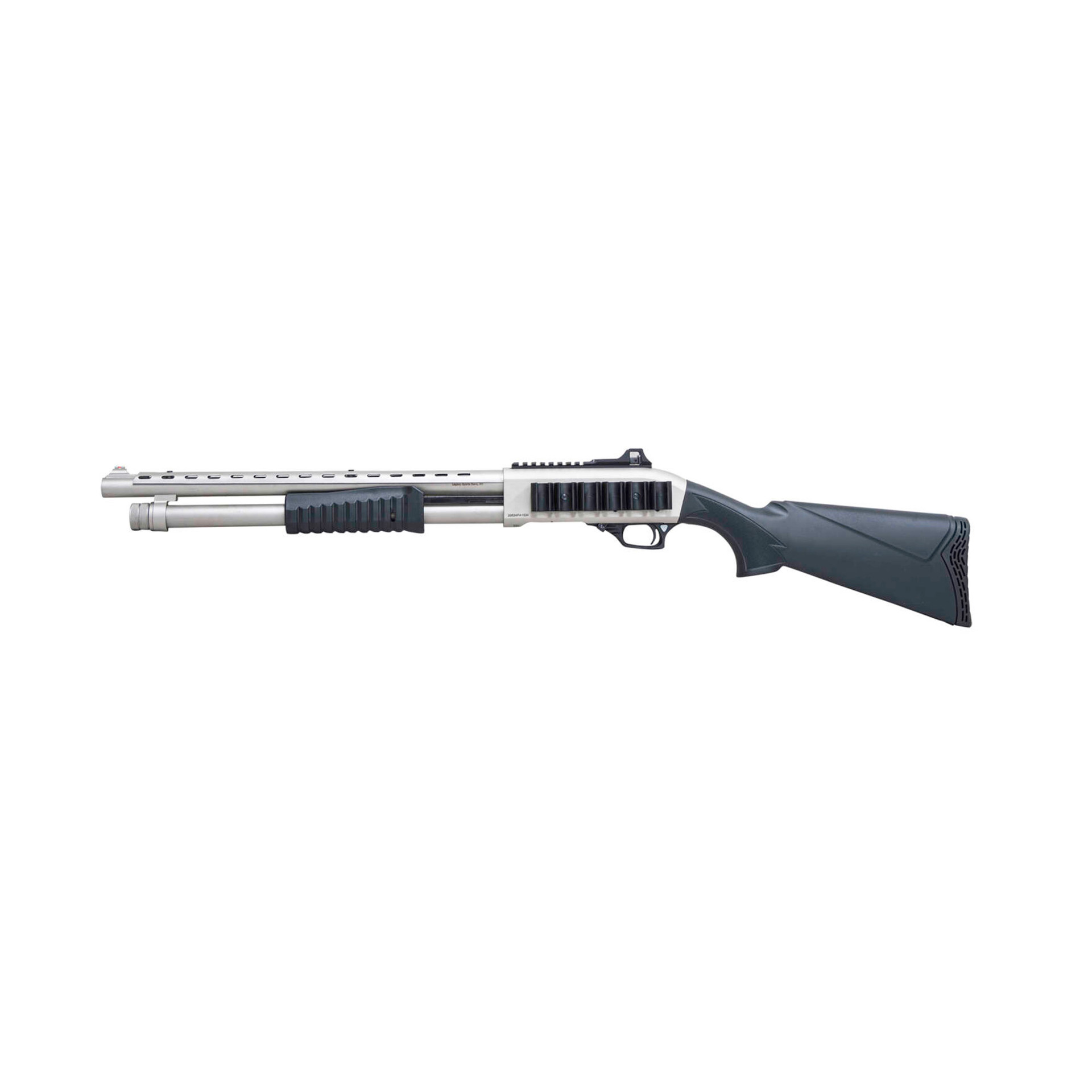 Citadel Mariner 12 Ga, 3" Chamber 18.75" Barrel, Silver Rec, Black ...