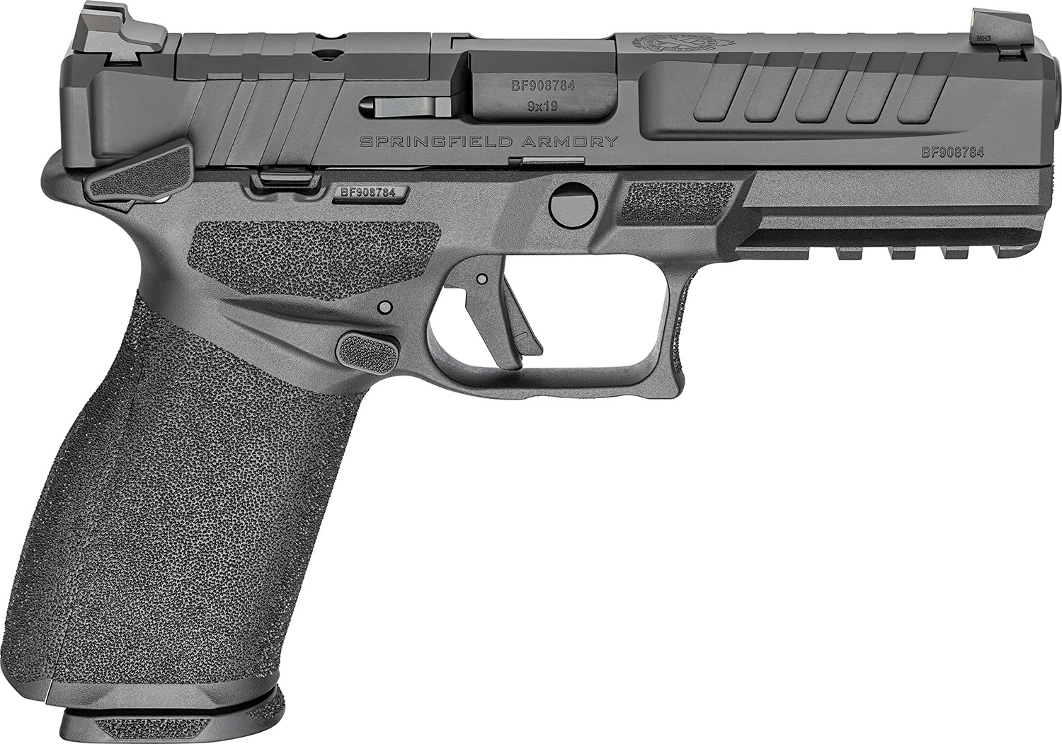 Springfield Echelon 9mm, 4.5" Barrel, Black, Optic Ready, 17rd - Impact ...