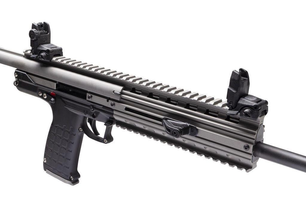 Kel-Tec CMR-30 22 Magnum, 16.1" Threaded Barrel, Titanium Cerakote ...