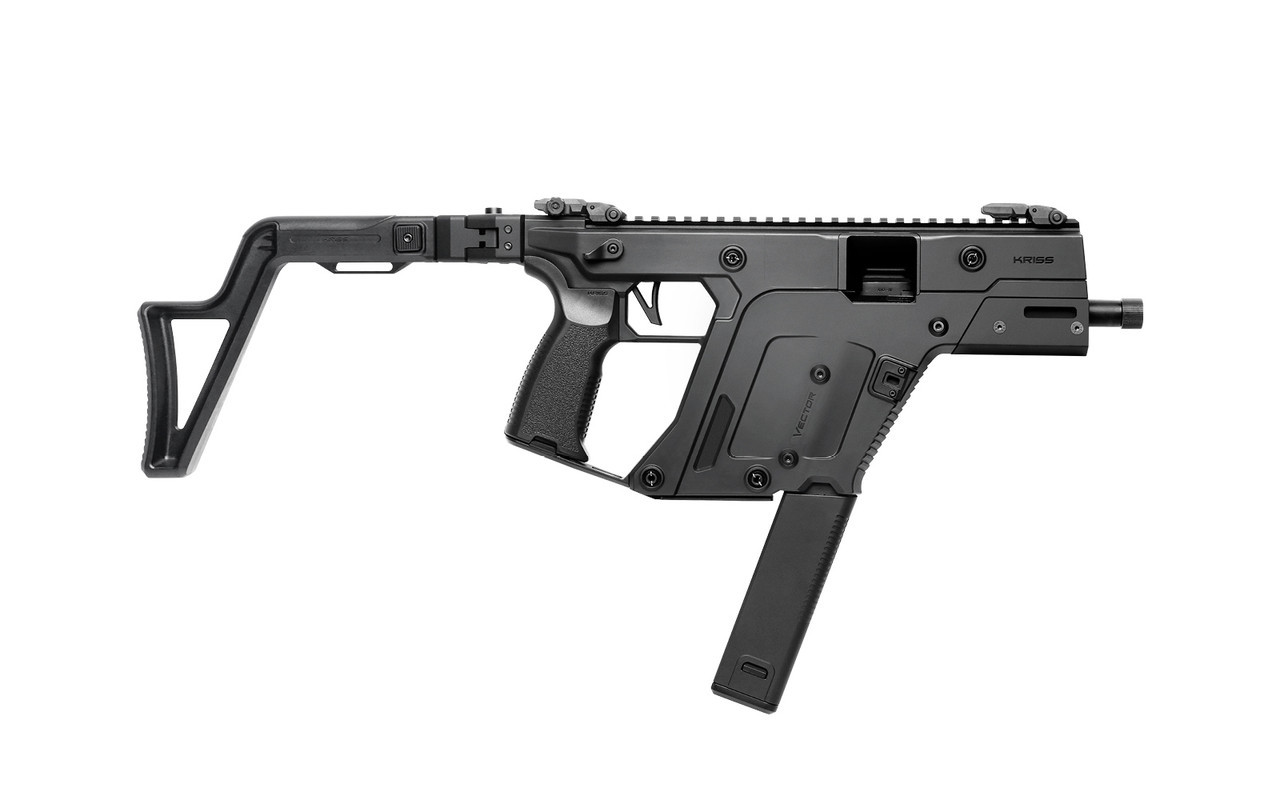 Kriss Vector SBR G3 9mm, 5.5" Threaded Barrel, Black, Folding Stock ...
