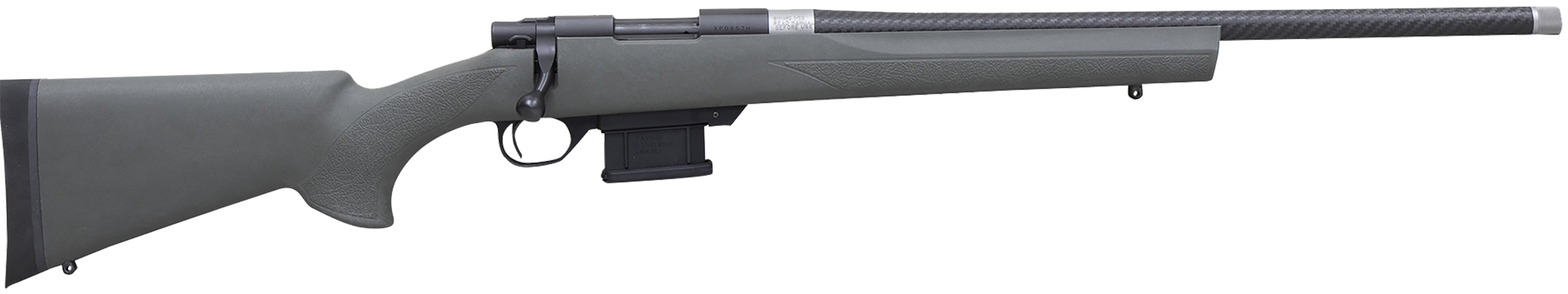 Howa 1500 Mini Action 6mm ARC, 20" Carbon Fiber Threaded Barrel, Black ...