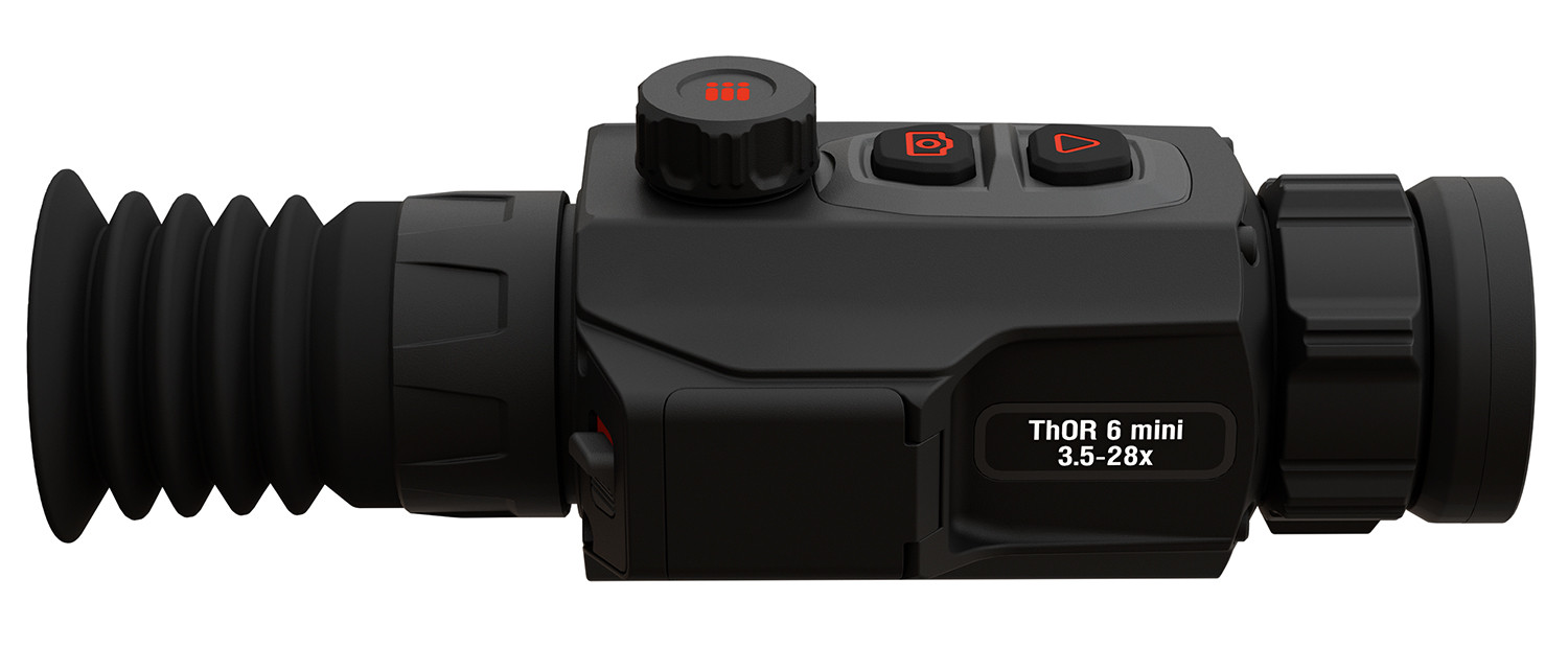 ATN Corp ThOR 6 Mini, Thermal Scope, 3.5-28X Magnification, 35mm ...