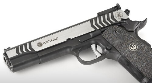Ruger Custom Shop Koenig SR1911 Competition Pistol, 9mm, 5", Two-Tone ...