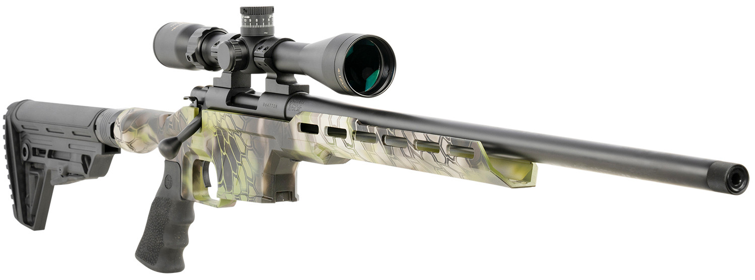 Howa M1500 Mini Excel Lite 6.5 Grendel, 20" Barrel, Kratos Camo Chassis ...