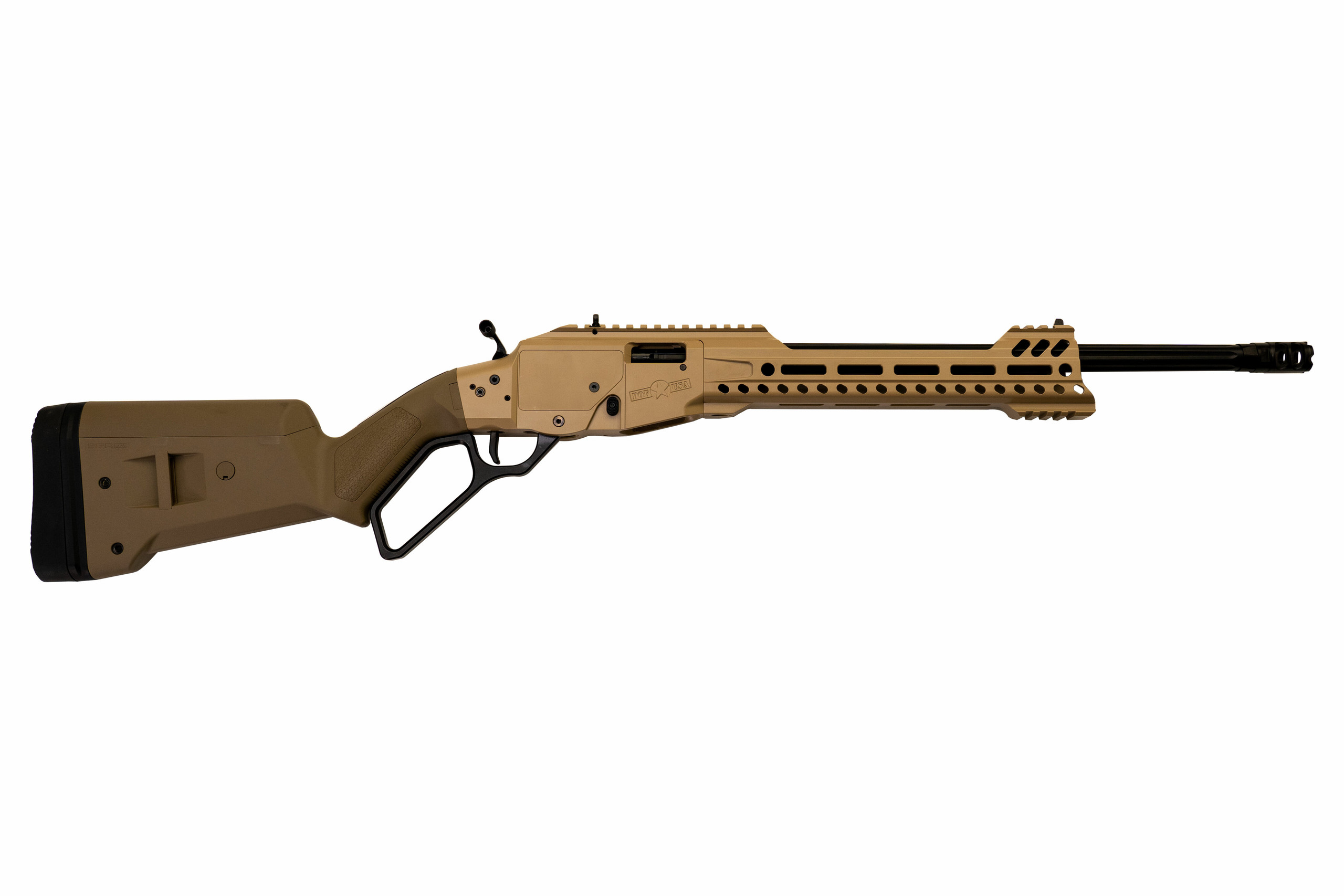 POF Tombstone Lever Action Rifle 9mm, 16.5" Barrel, FDE, 20rd - Impact Guns