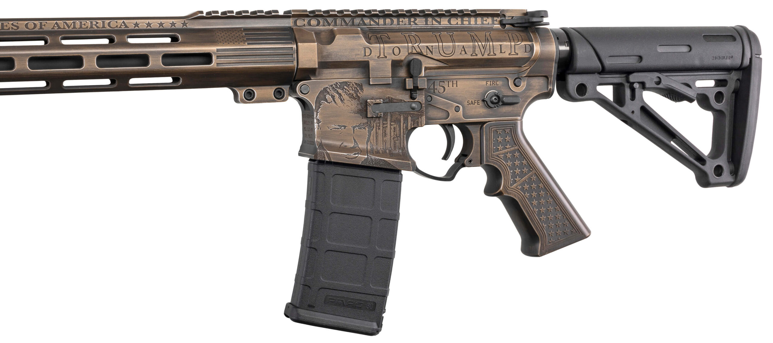 Auto Ordnance AR-15 Commander In Chief 5.56 16" 30RD Bronze - Impact Guns