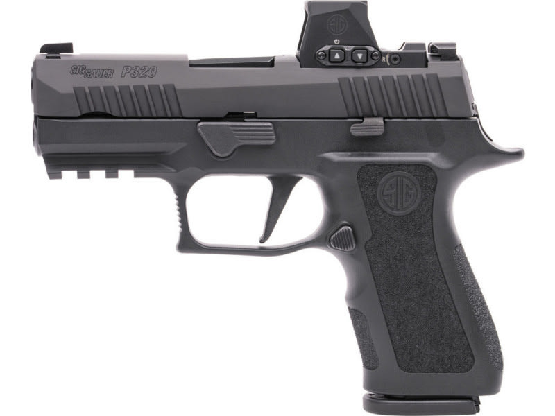 Sig Sauer P320 X-Compact 9mm, 3.6" Barrel, Black, ROMEO-X Reflex Sight ...
