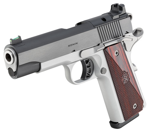 Springfield Ronin AOS 45 ACP, 5" Barrel, Two-Tone, Laminate Wood Grip ...