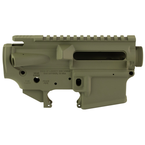 Sons of Liberty Scalper AR-15 Receiver Set, Olive Drab Green, Includes ...