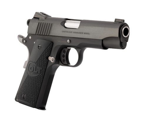 Colt Night Commander 1911 45 ACP, 4.25" Barrel, Black, Novak Night ...