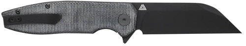 Eikonic Karak 3.25" Folding Wharncliffe Plain Black PVD Nitro-V Blade ...